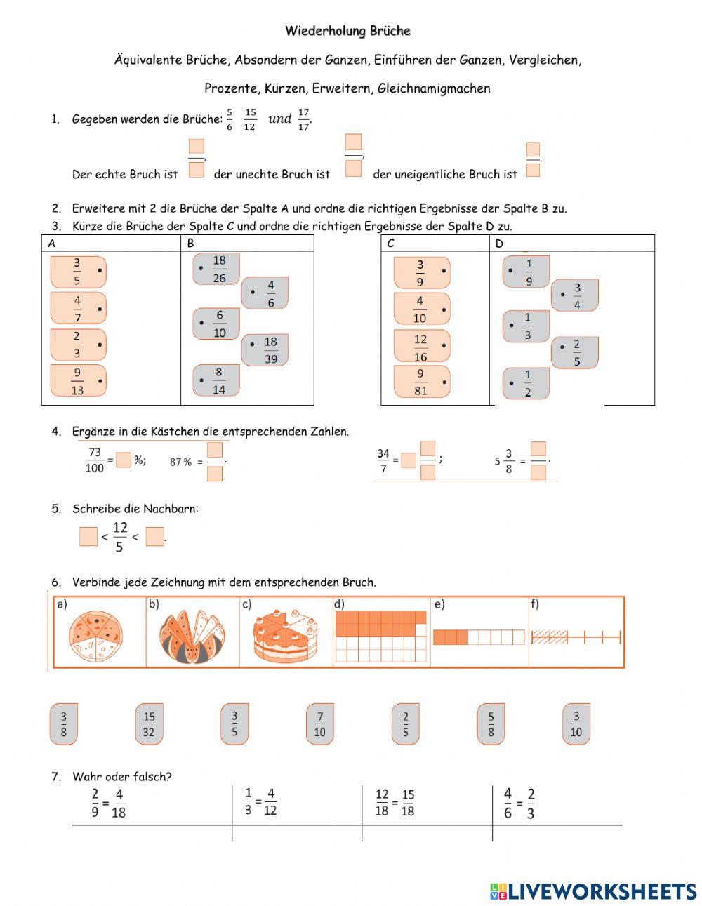 Bruche Intuitext online exercise for | Live Worksheets