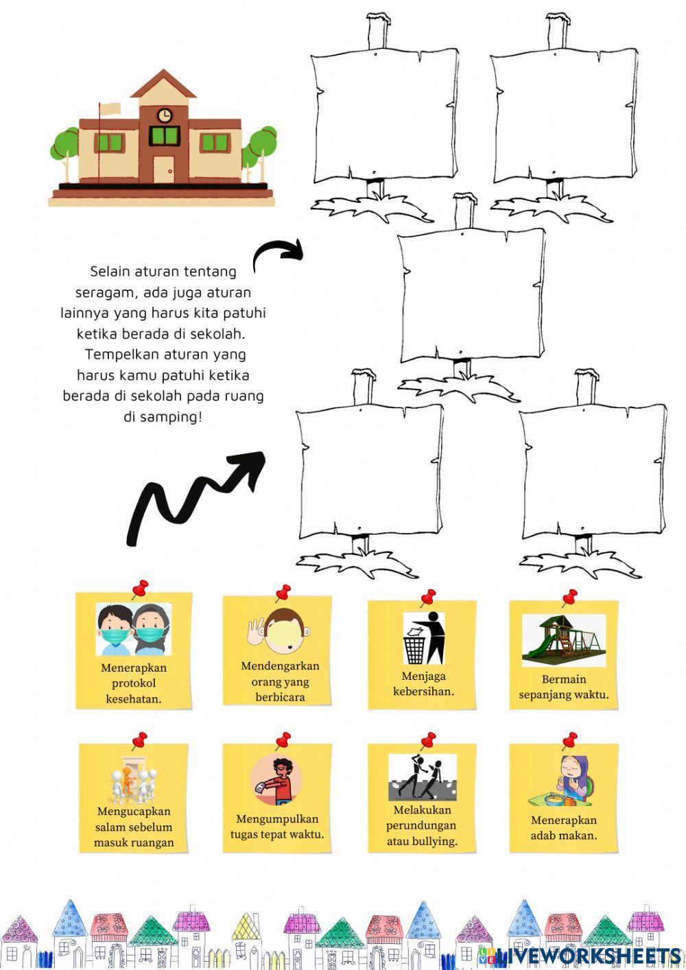 PH Aturan dan Tata Tertib worksheet | Live Worksheets