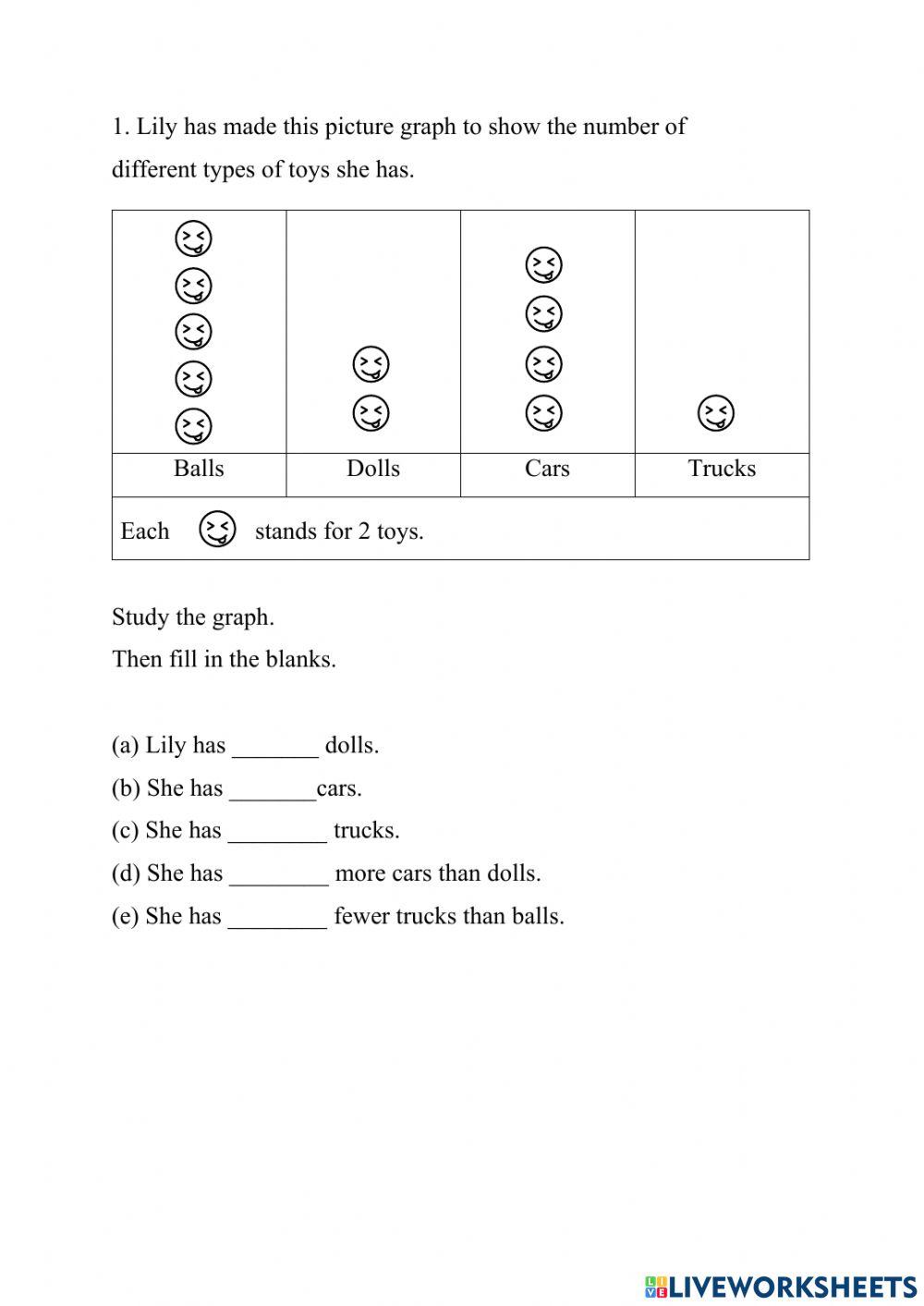 Graph online pdf exercise | Live Worksheets
