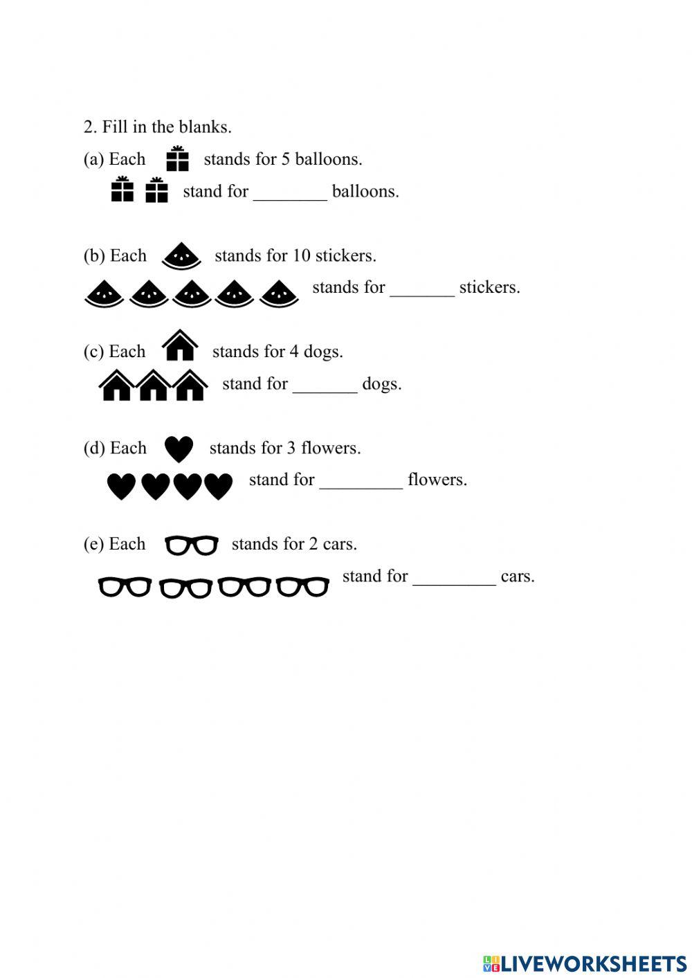 Graph online pdf exercise | Live Worksheets
