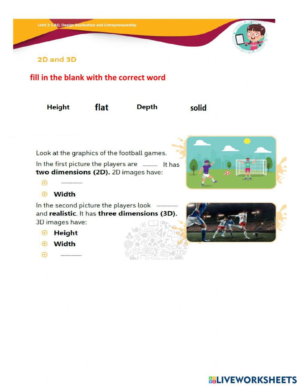 2730424 | 3D | yahya msameh | LiveWorksheets