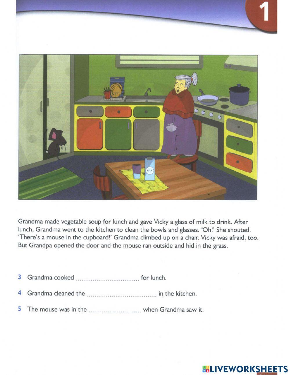 Movers - Succeed Test 1 - Reading p4,5 | Bright Smile
