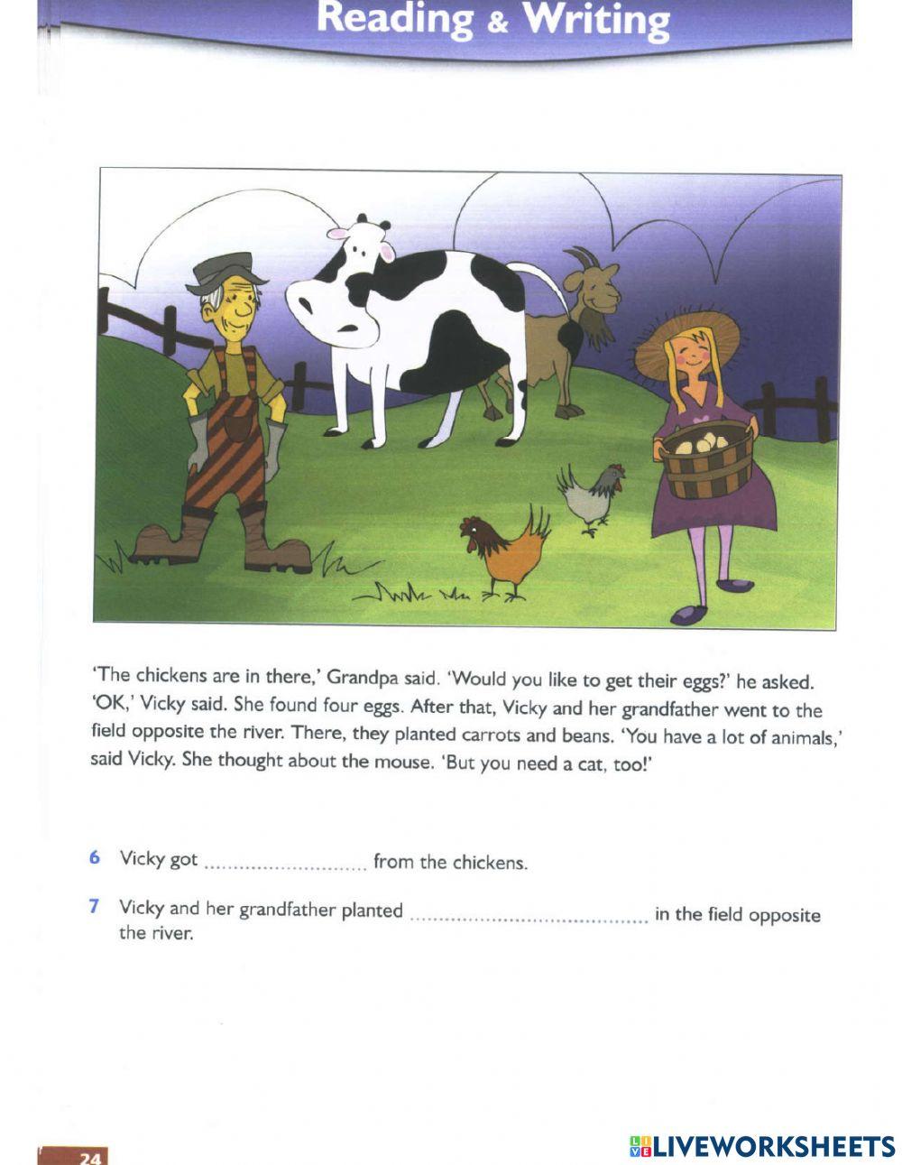 Movers - Succeed Test 1 - Reading p4,5 | Bright Smile