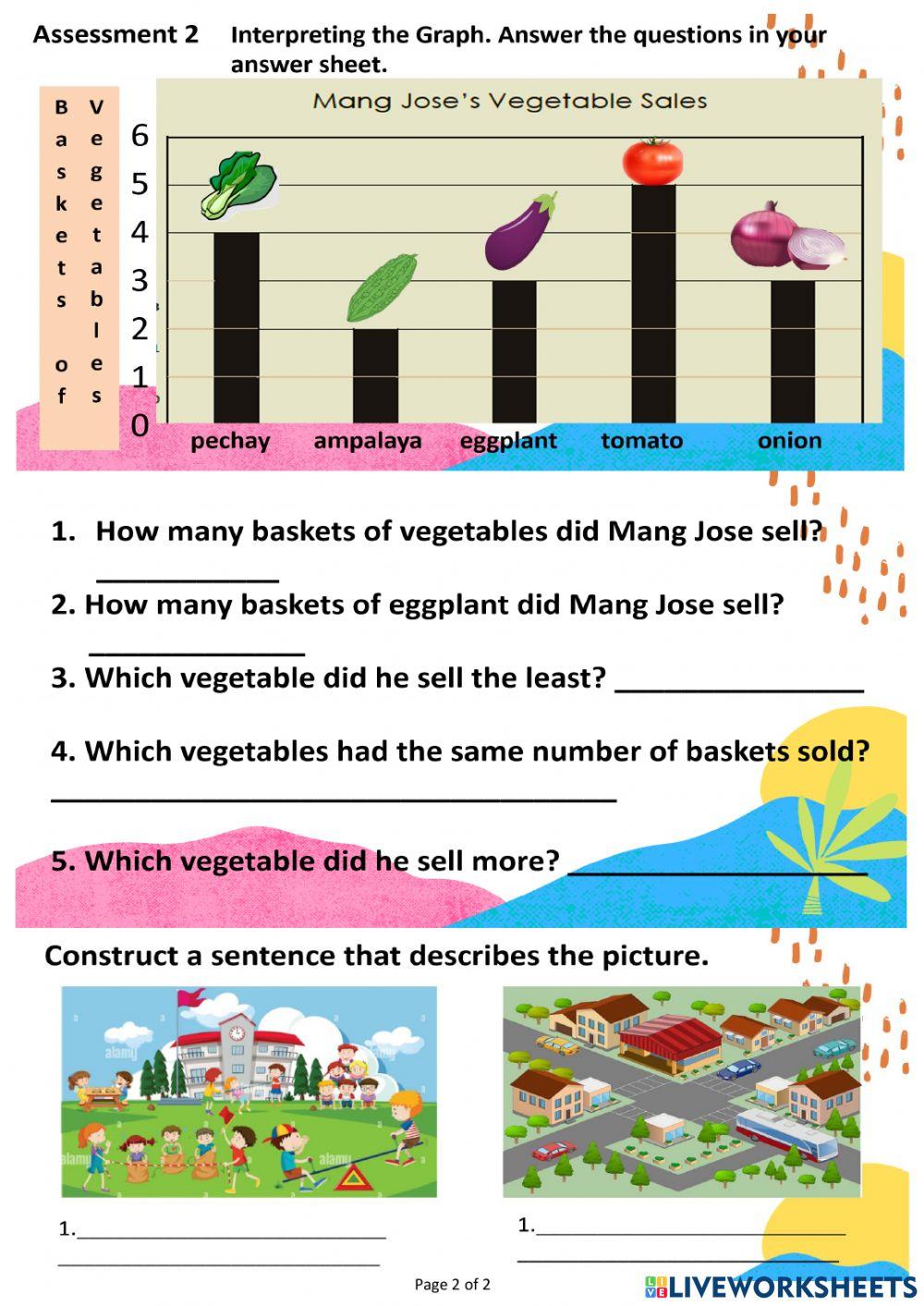 Q3 week 2 english evaluation sheet worksheet | Live Worksheets