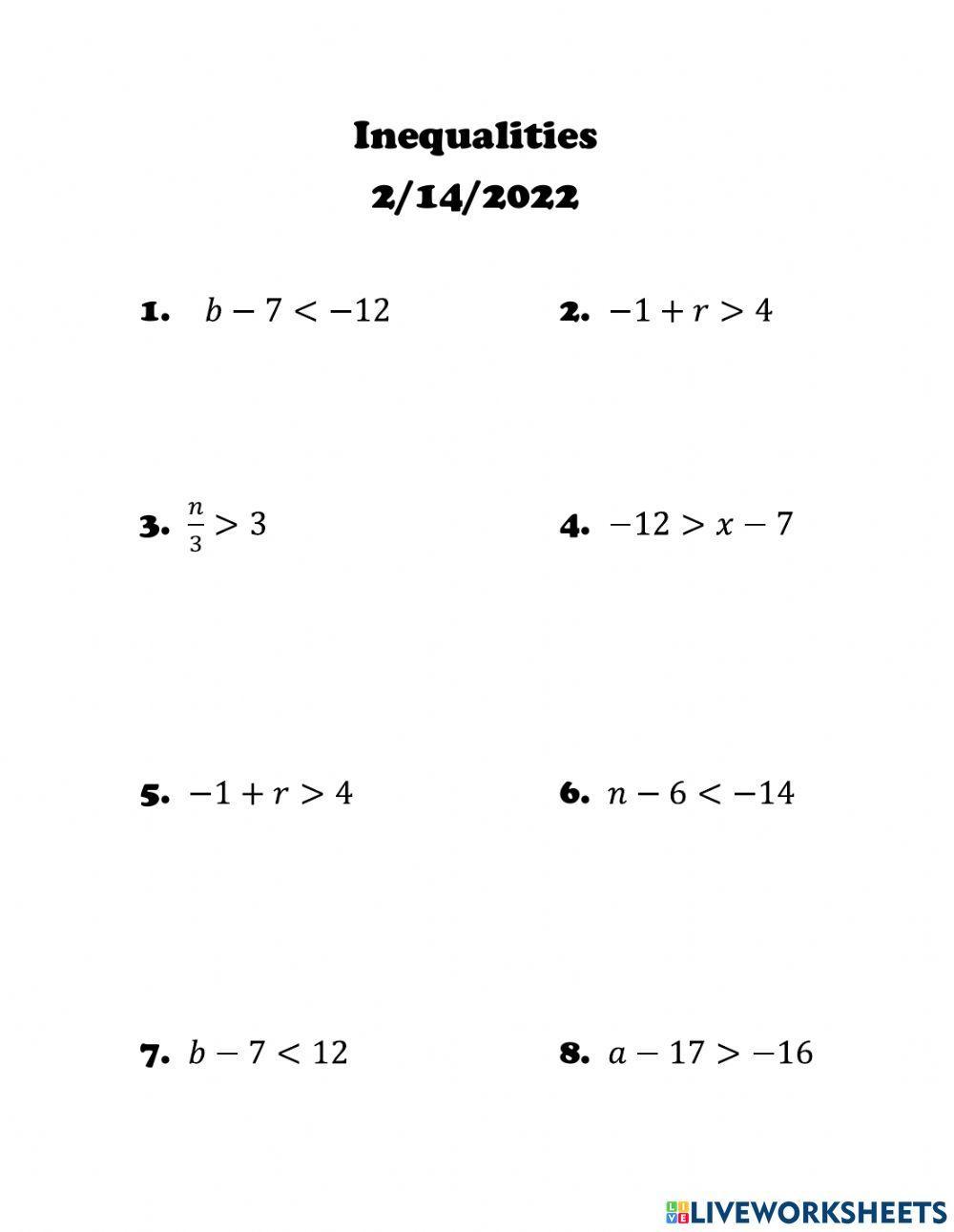1869201 | 2-14 | ctothbrhs | LiveWorksheets