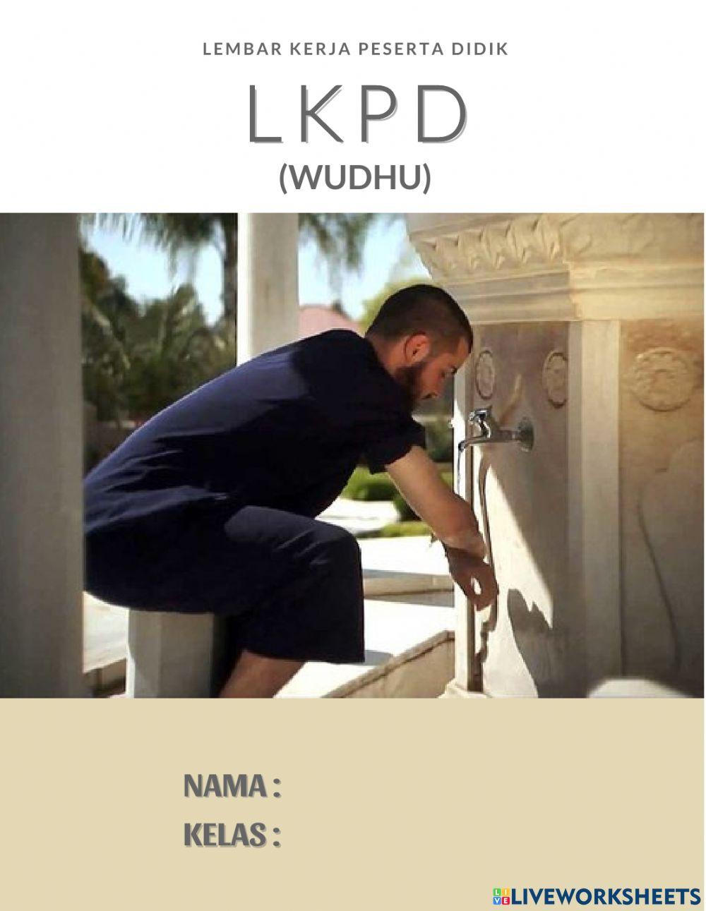 Pdf online worksheet: Wudhu | Live Worksheets