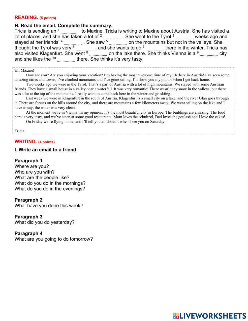 Move It 2.7 Review 3 online exercise for | Live Worksheets