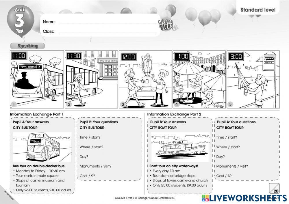 navio unit3 online exercise for | Live Worksheets