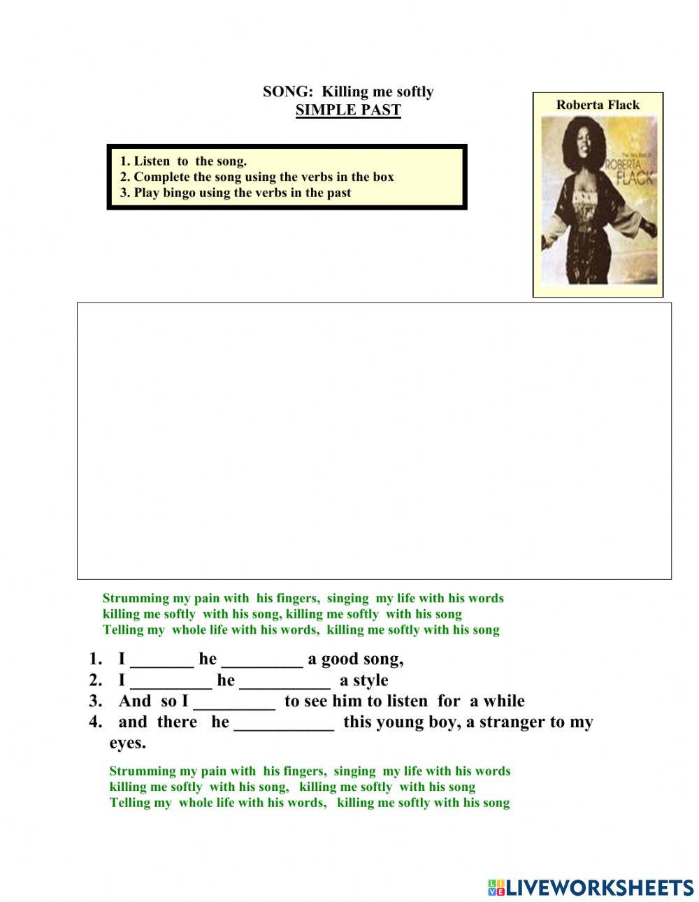 UH Song worksheet | Live Worksheets