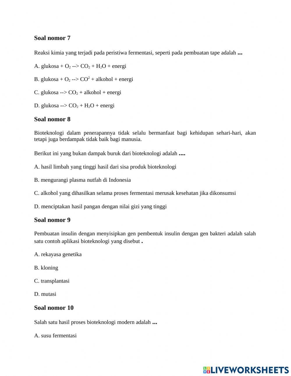 UH satu IPA 1870464 | yatiman | Live Worksheets