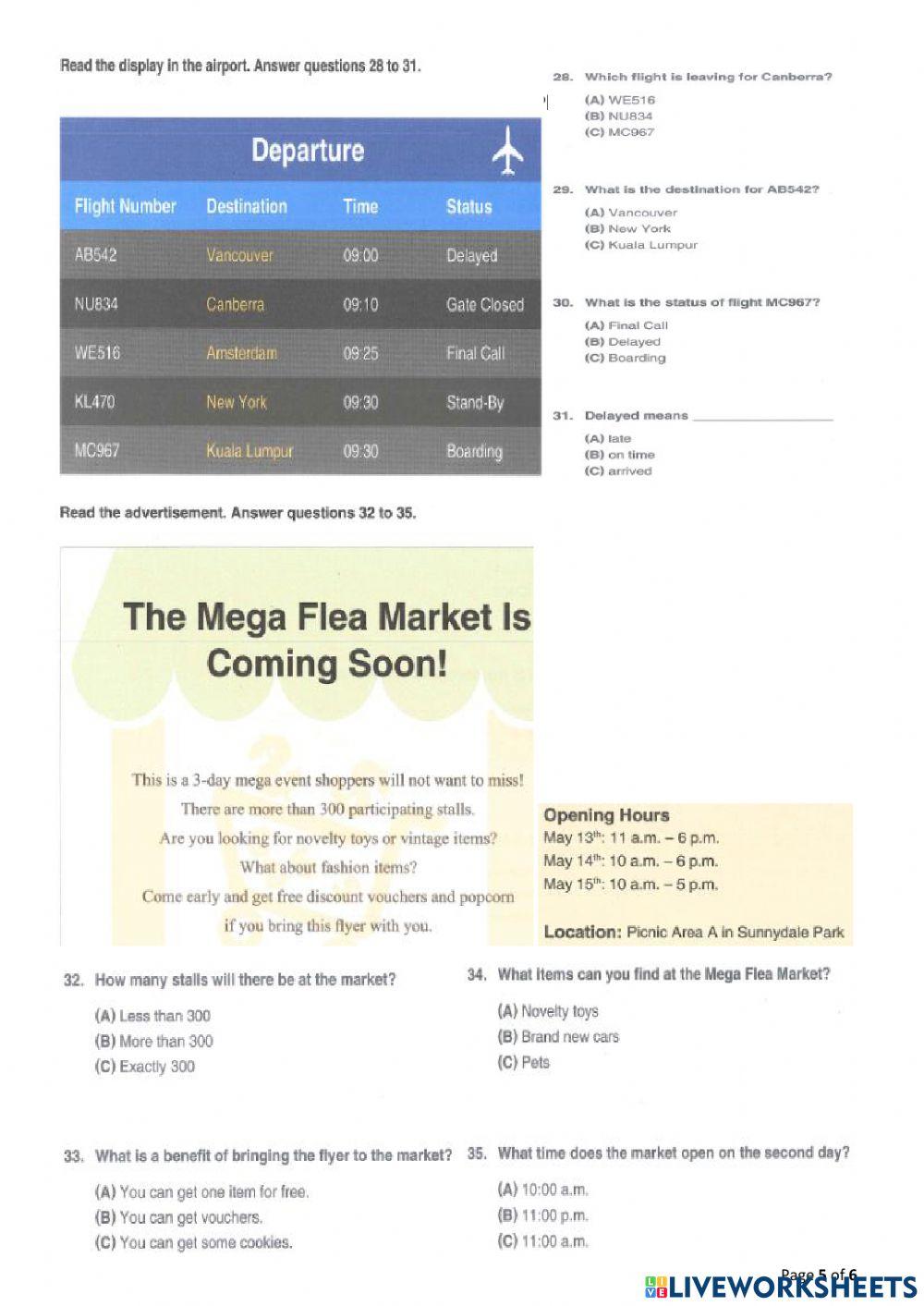 Teacher Jennifer TP S1 Practice test 1 worksheet | Live Worksheets