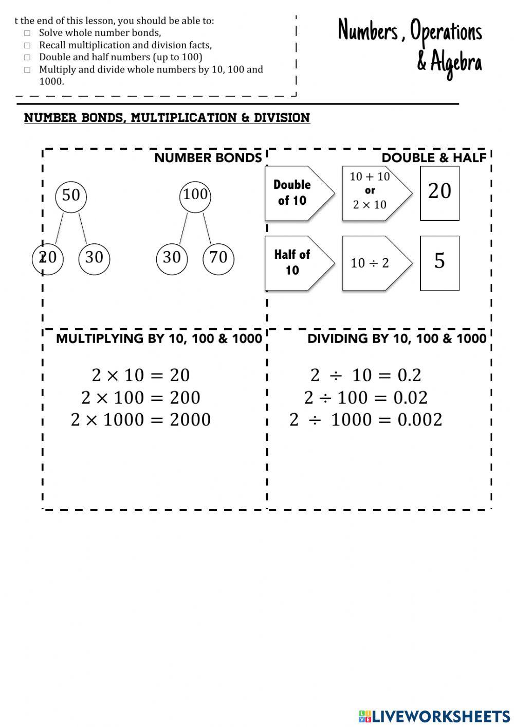 Whole Number Facts Worksheet Live Worksheets whole-number-facts-worksheet-live-worksheets