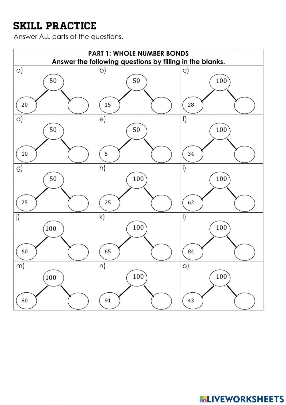 Whole Number Facts Worksheet Live Worksheets whole-number-facts-worksheet-live-worksheets
