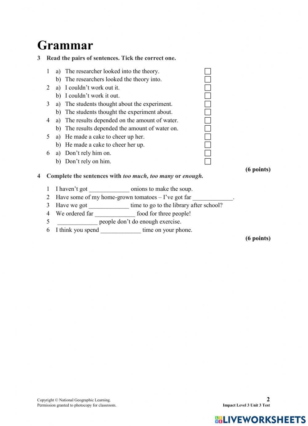 GROUP WORK N. 1 UNIT 3 10TH A-B | delia1971 | Live