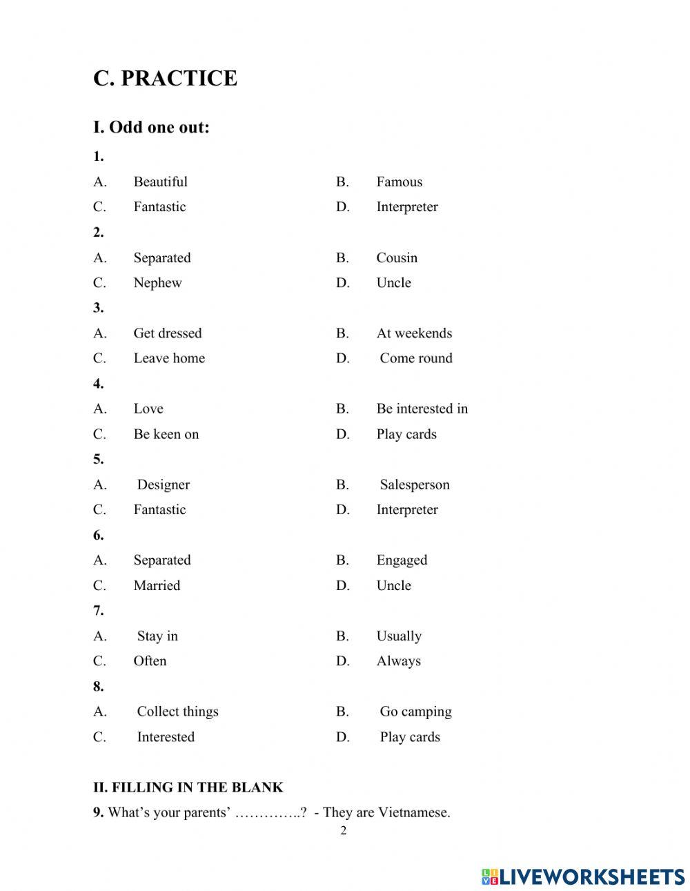 4104395 | test 1 english 1.2 CDPT | tamptm4