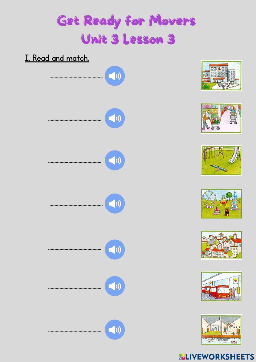 Get Ready for M… | Free Interactive Worksheets | 2734188