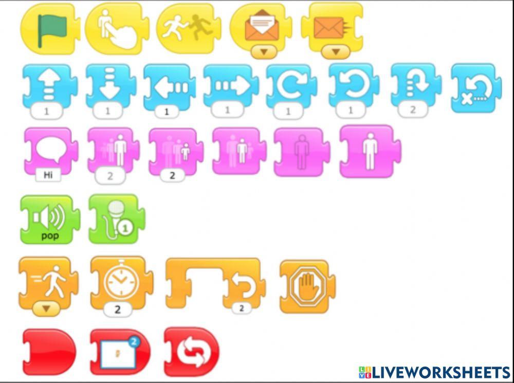 Scratchjr Progr… | Free Interactive Worksheets | 1876978