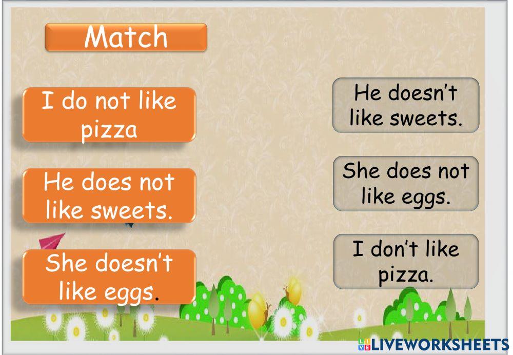 Short and long form | Osaima | Live Worksheets