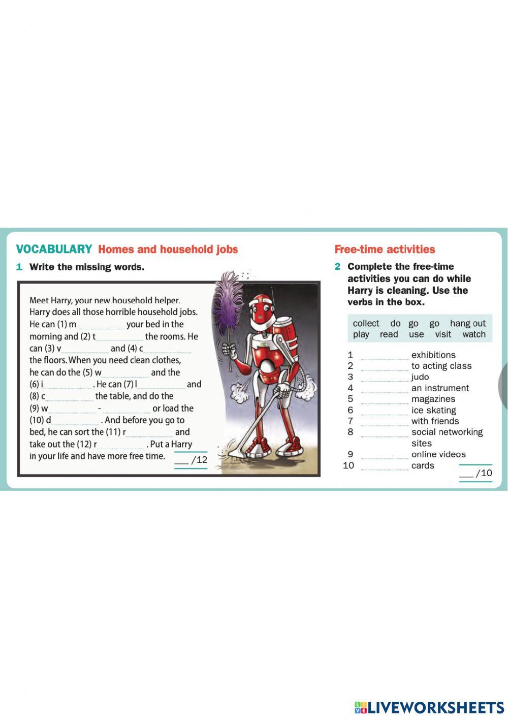 BEYOND A2+ UNIT 2 REVIEW online exercise for | Live Worksheets