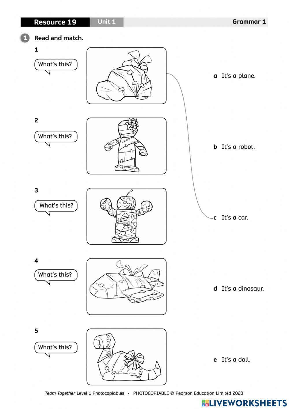 Team together 1… | Free Interactive Worksheets | 5300861