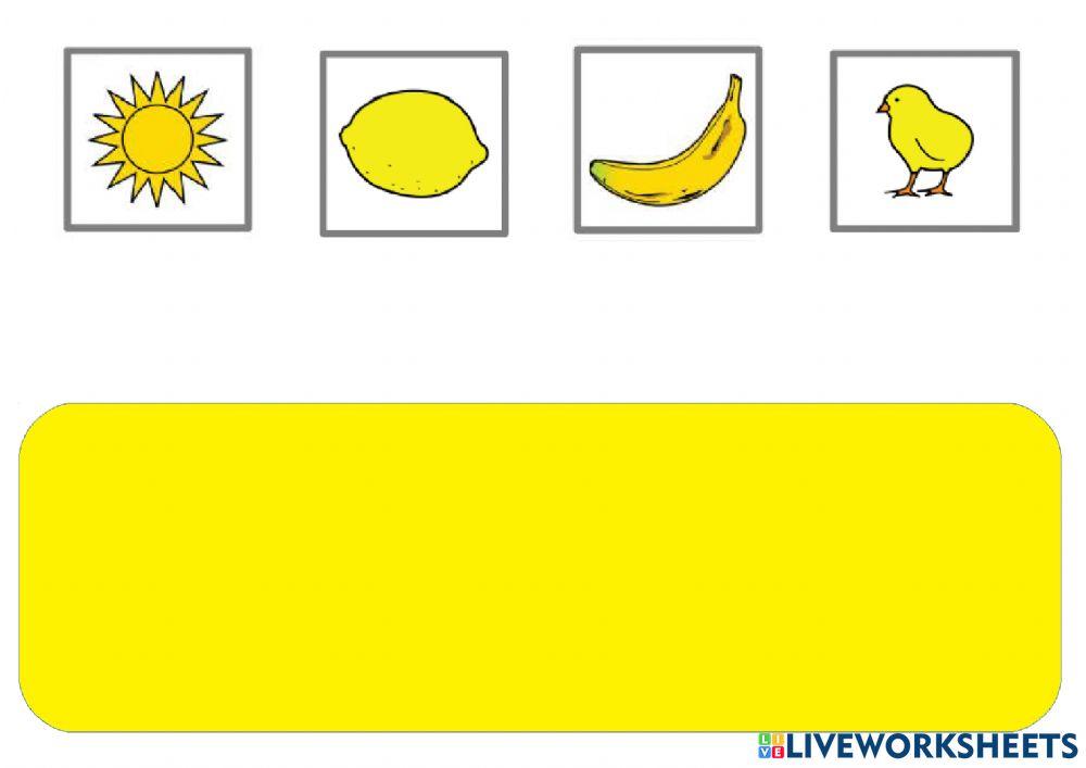 Miércoles amarillo worksheet | Live Worksheets