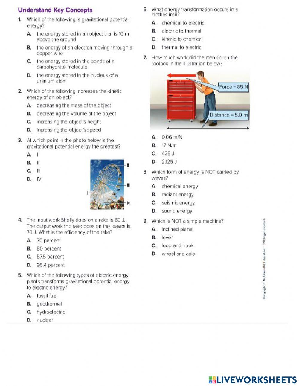 Grade 6 Chapter 6 Review 6834918 | Kevin | Live