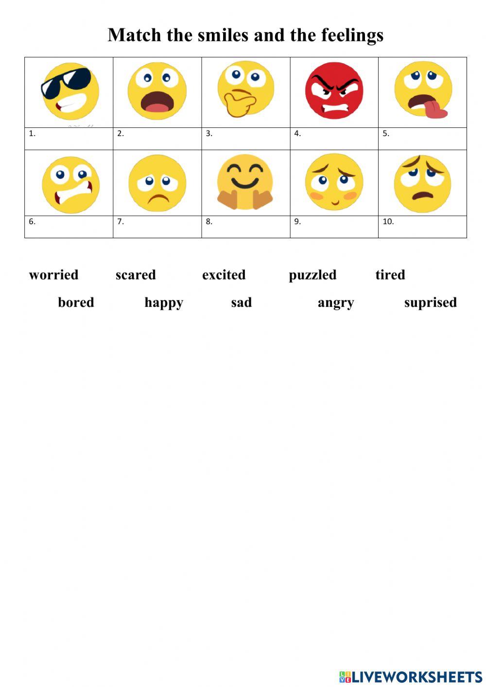 Emotions 1878230 | Alla Omelchenko | Live Worksheets