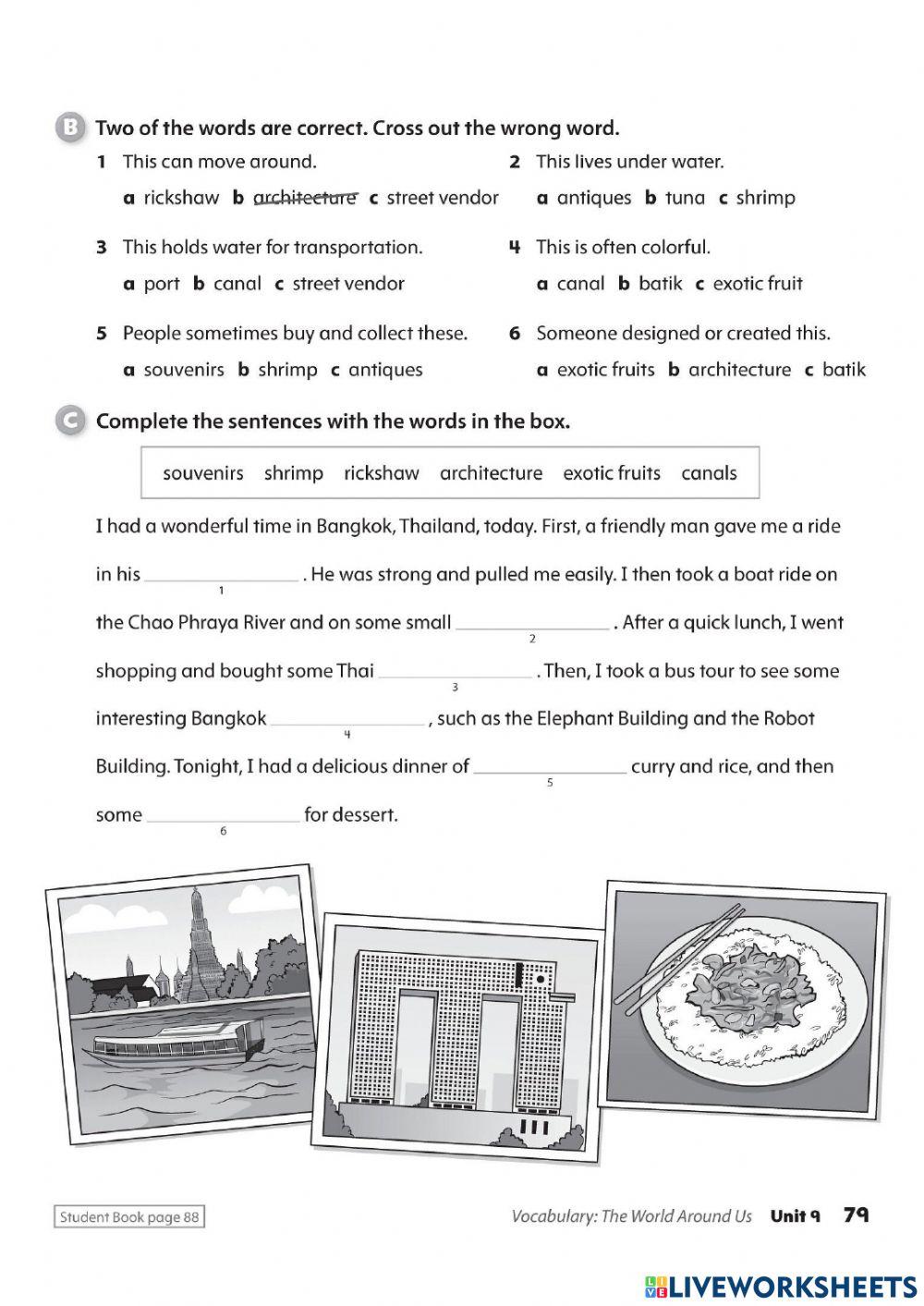 Workbook unit 9 | G. Mineo | Live Worksheets