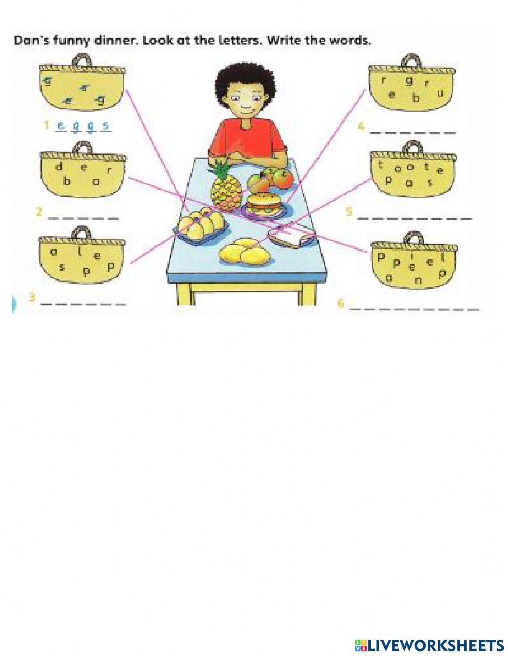 Lesson 20: worksheet | Live Worksheets