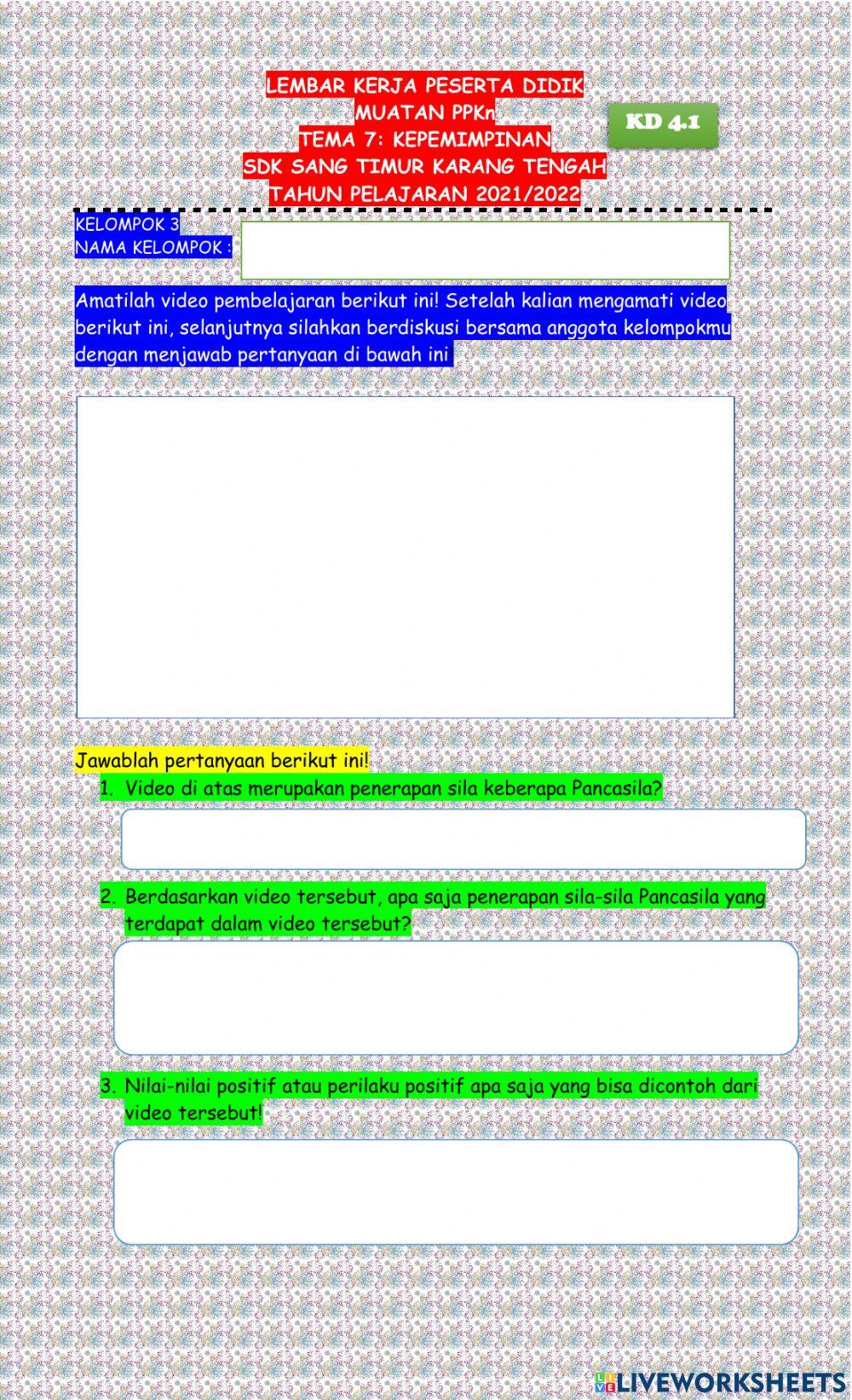 LKPD PPKn KELAS 6 1879782 | Flaviana_Oktaviani