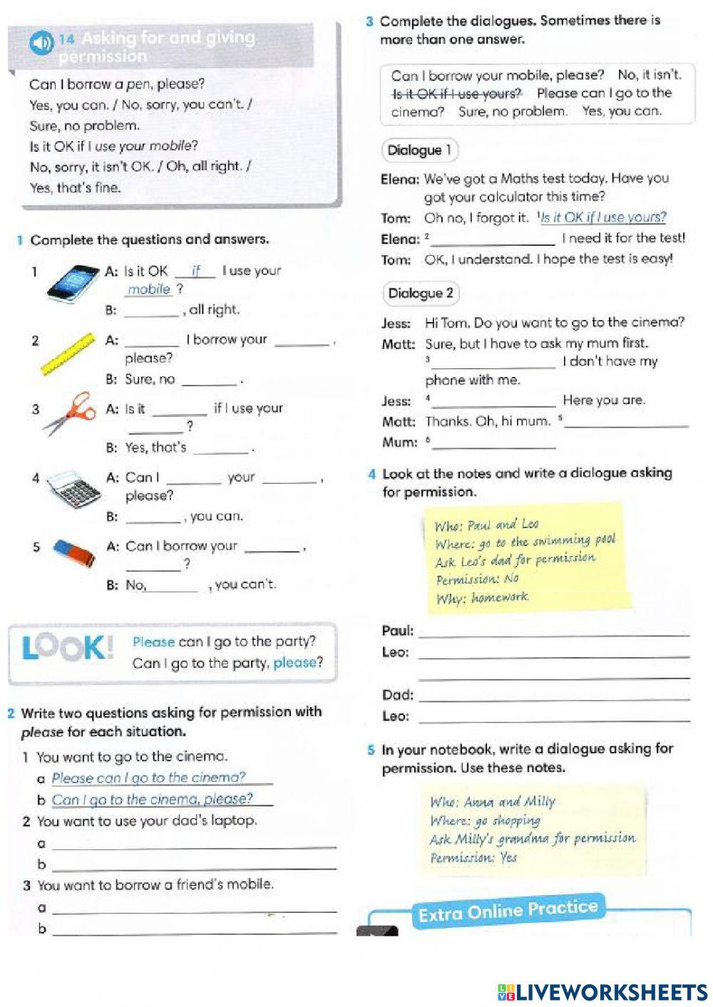 GG2 WB unit 6.3-6.4 worksheet | Live Worksheets