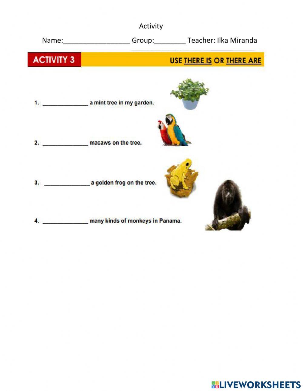 Our Flora and Fauna online exercise for | Live Worksheets