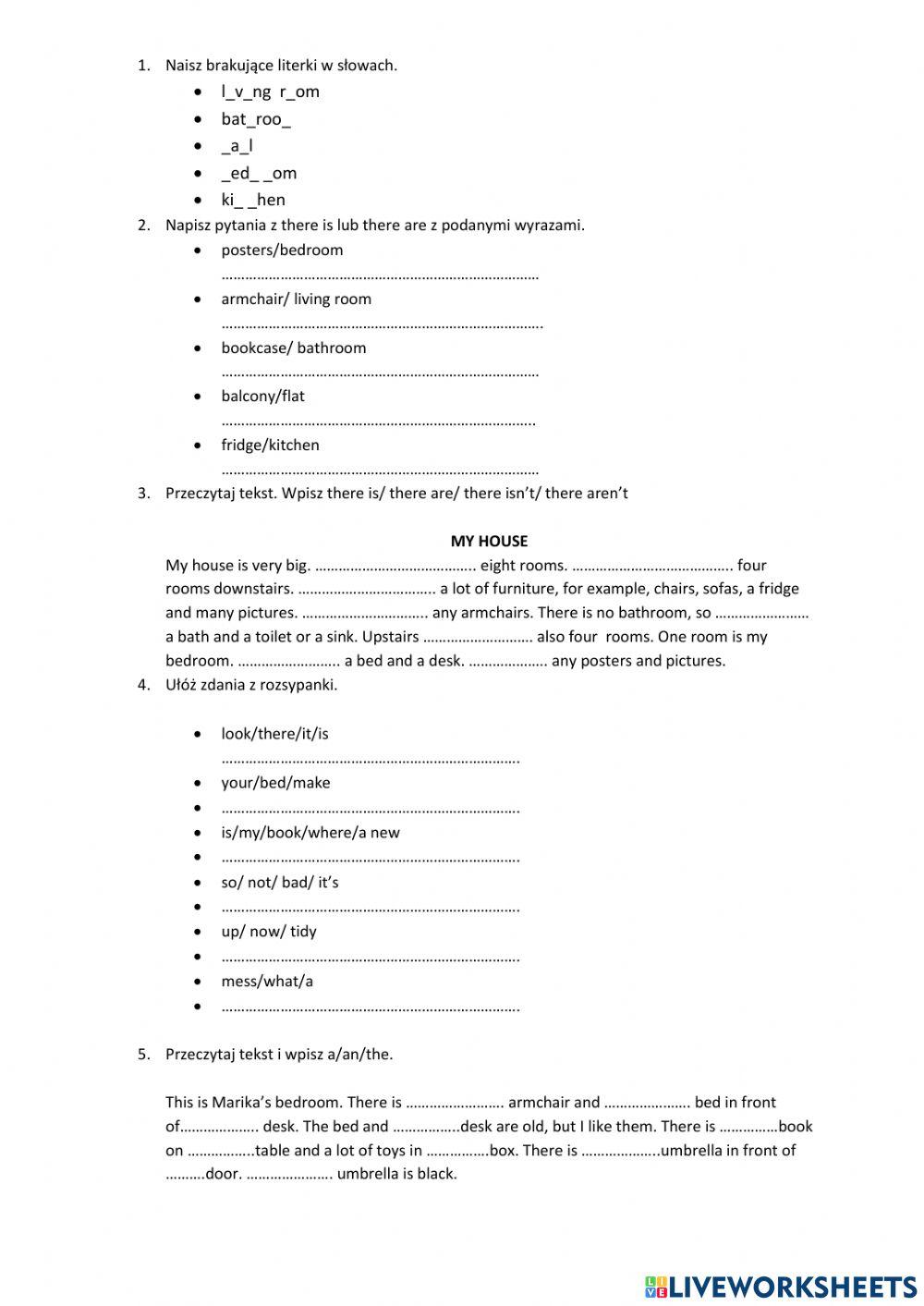 Junior Explorer 4 unit 4 online exercise for | Live Worksheets