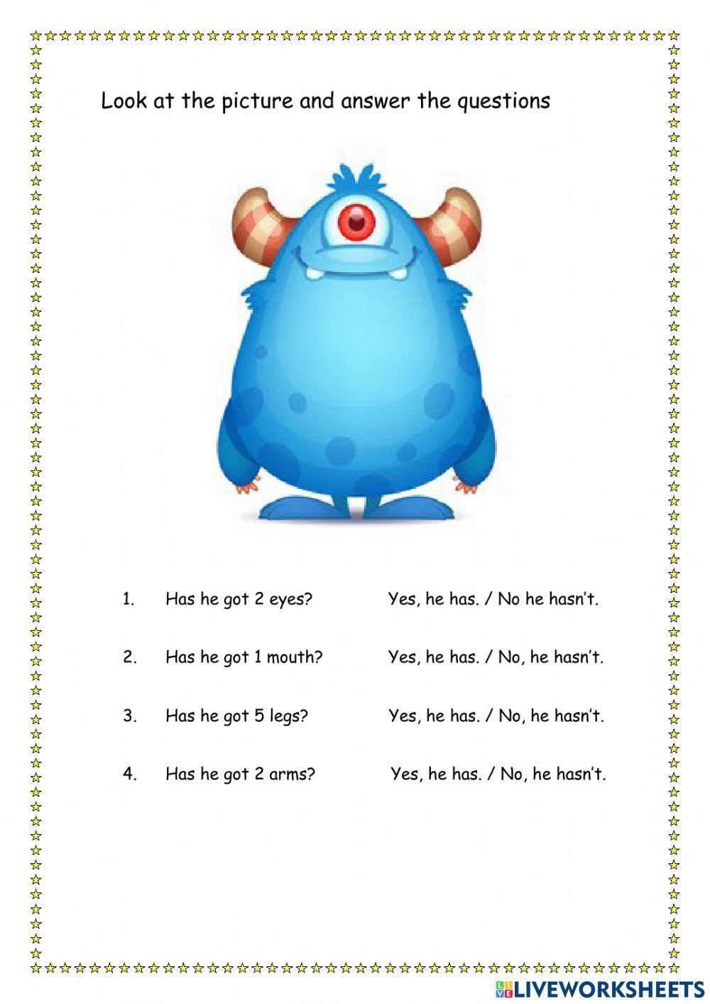 1880936 | Has got - hasn't got | UP MASTER