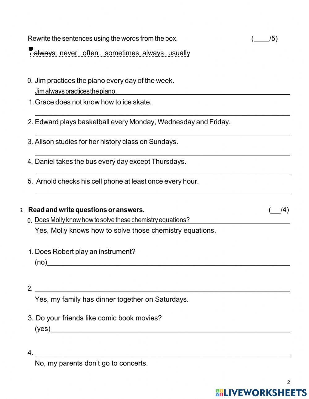 Stopwatch 3 Unit 1 online exercise for | Live Worksheets