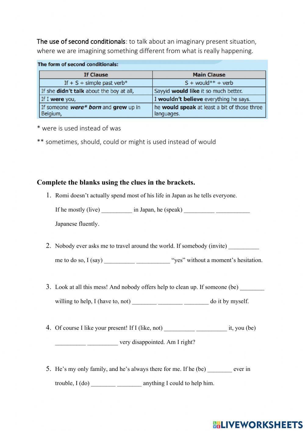 Grammar Lesson 5 online exercise for | Live Worksheets