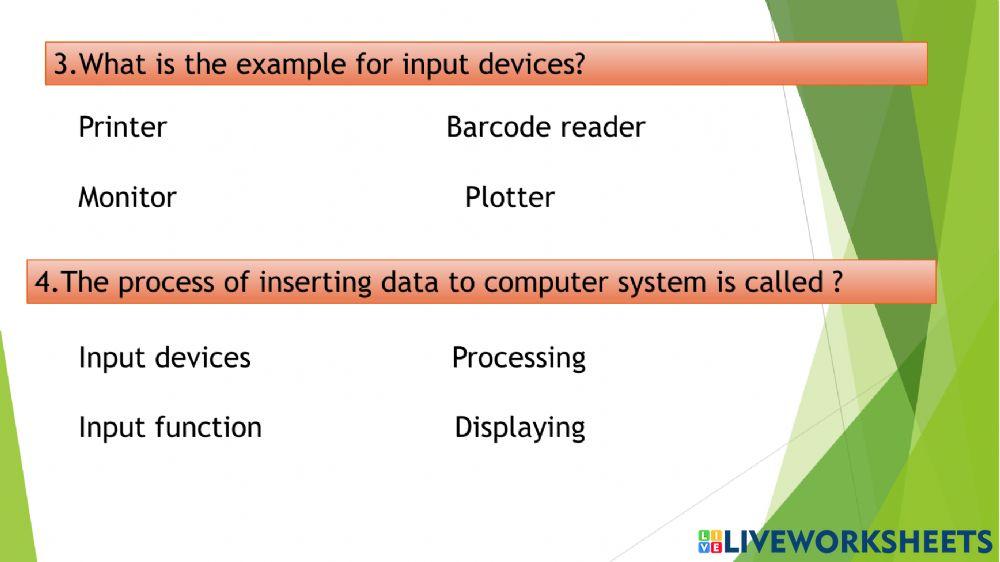 ict 01 | kushani123 | Live Worksheets