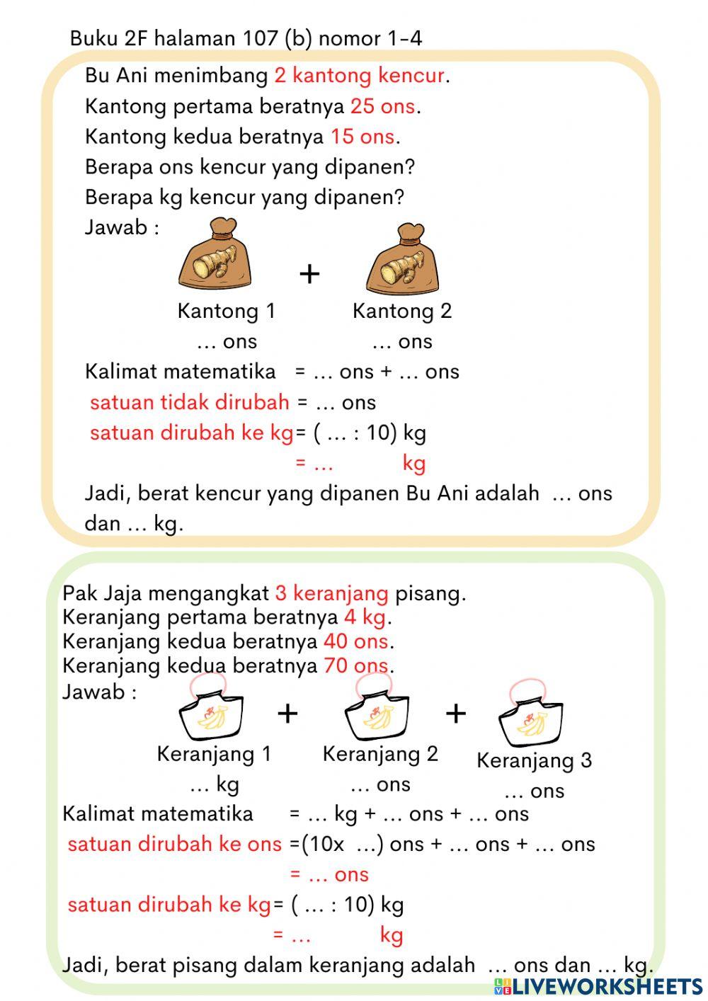1883236 | Pendalaman Satuan Berat | larasati