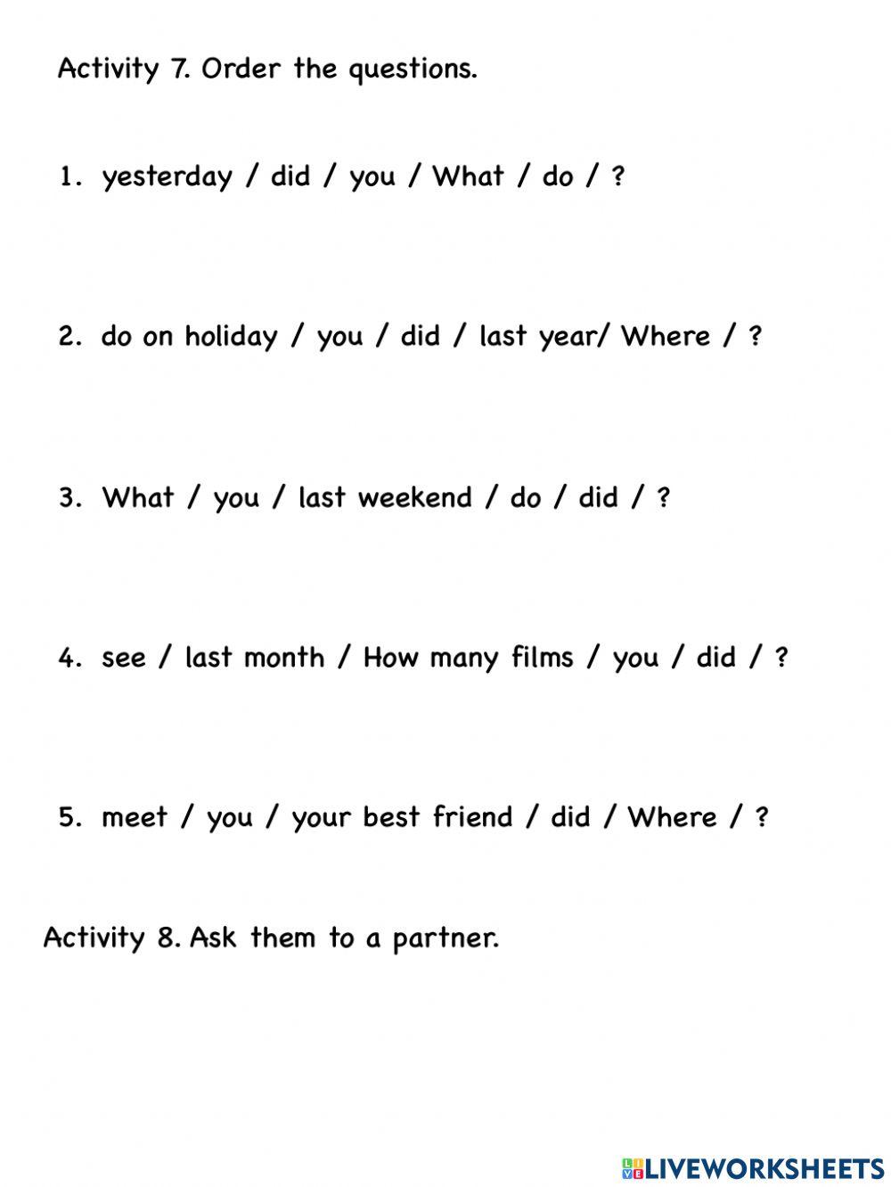 Past simple - James Cameron 1151 | Arelly Chiu Castillo