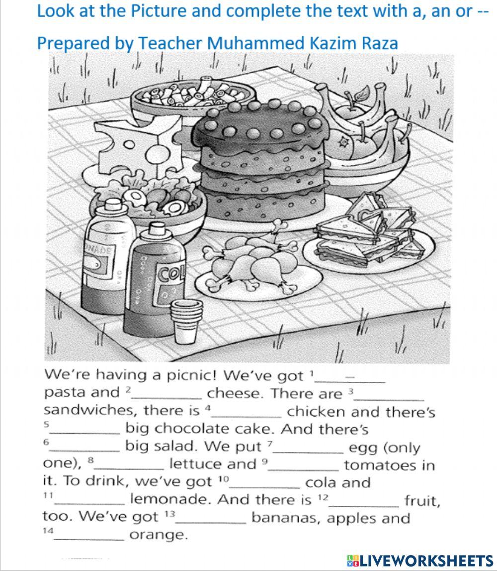 1883632 | Articles a, an, - | Teacher Muhammed Kazim Raza