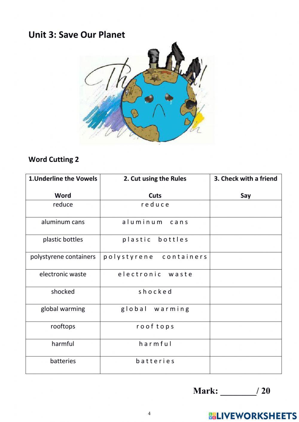 S2U3 Speaking P.4 1884094 | Chrix | Live Worksheets