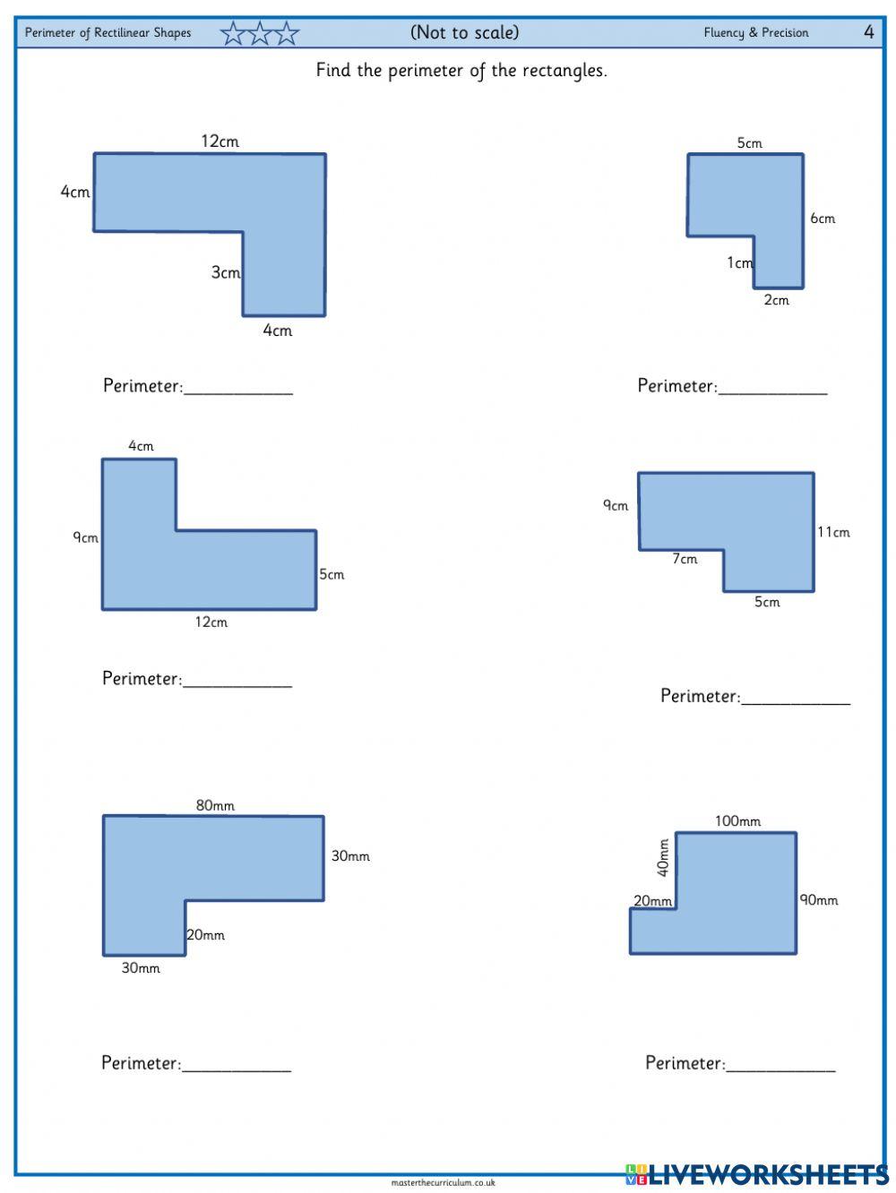 Perimeter of compound figures with missing values-Dr.