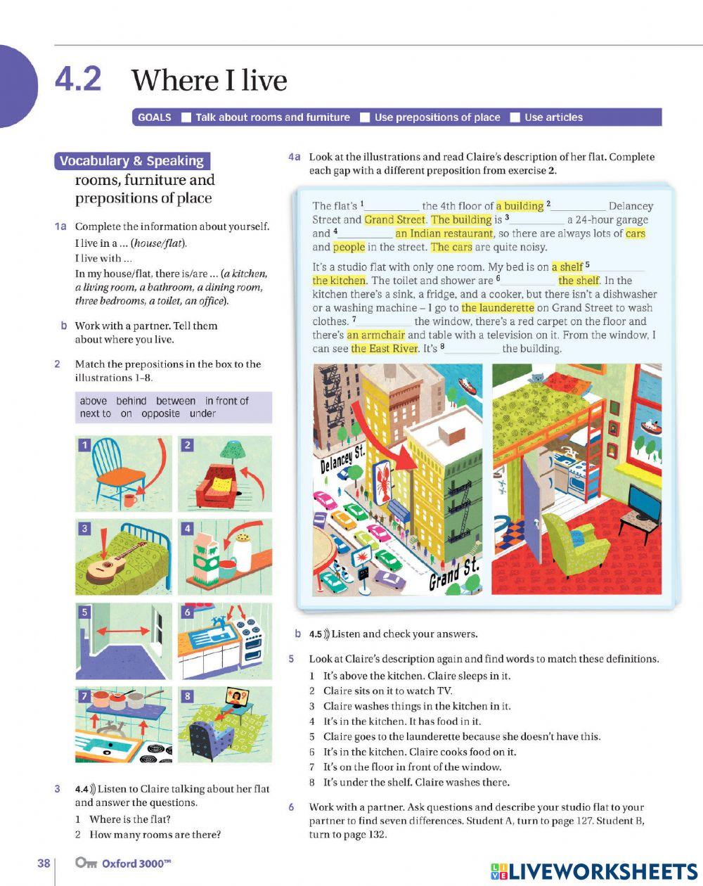 4.2 A2 online exercise for | Live Worksheets