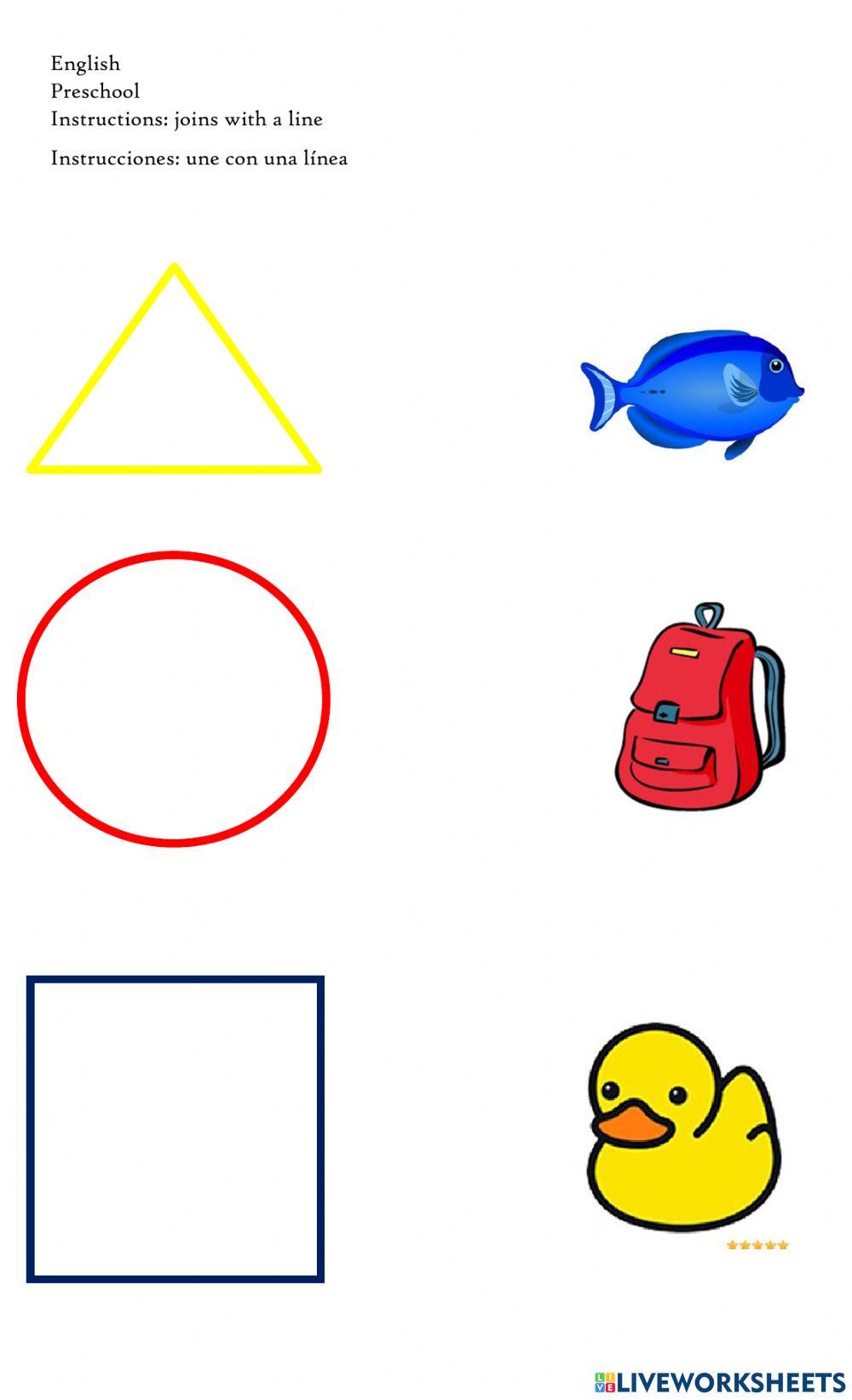 Primary colors , Preschool online exercise for | Live Worksheets