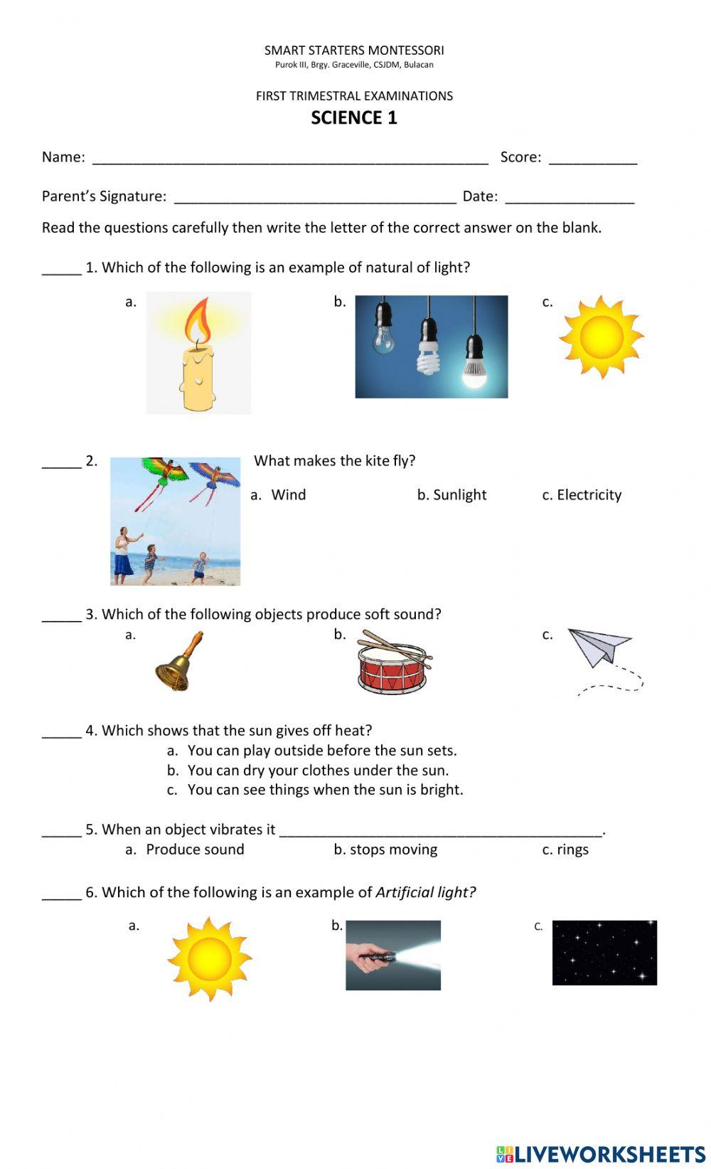 soft sounds examples things