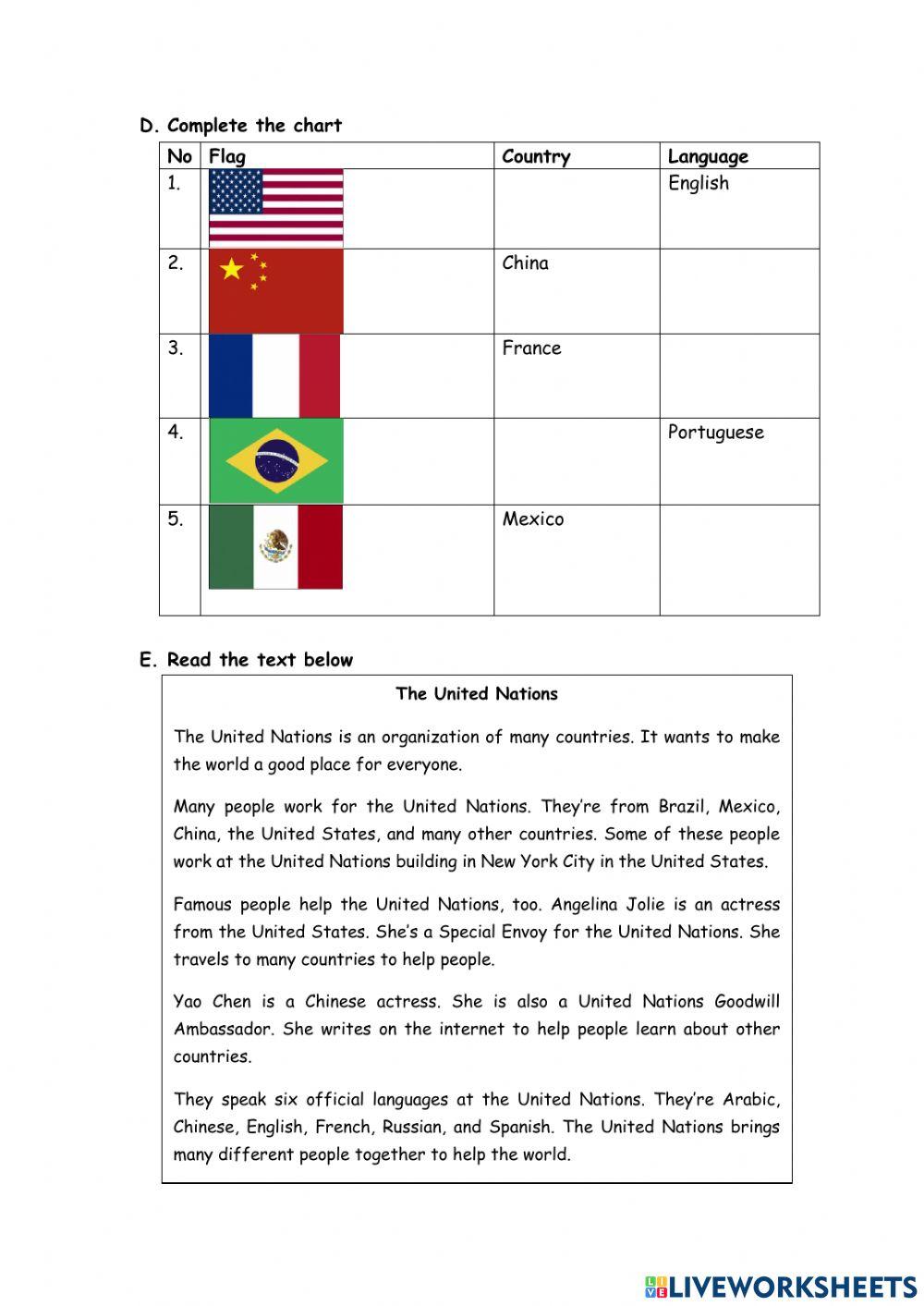 English Daily Test 1, P4 online exercise for | Live Worksheets