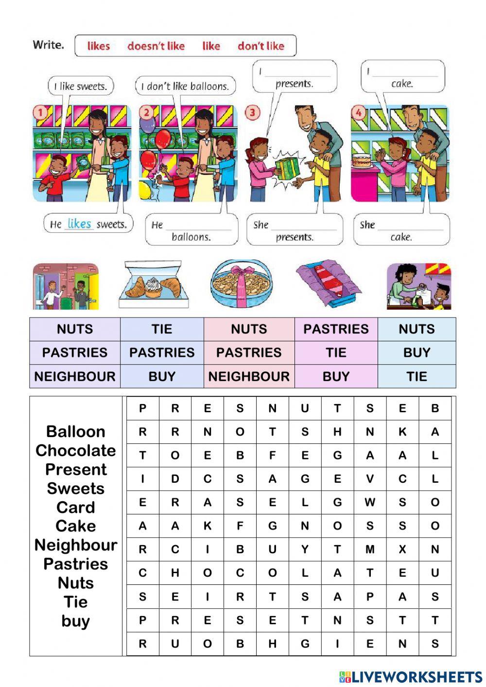 Gf2 - unit 7 worksheet | Live Worksheets