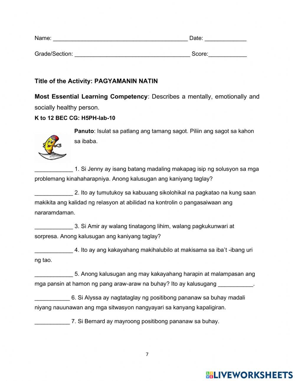2744900 | ACTIVITY SHEET IN ARTS 5 MODULE 2 | LitoLito