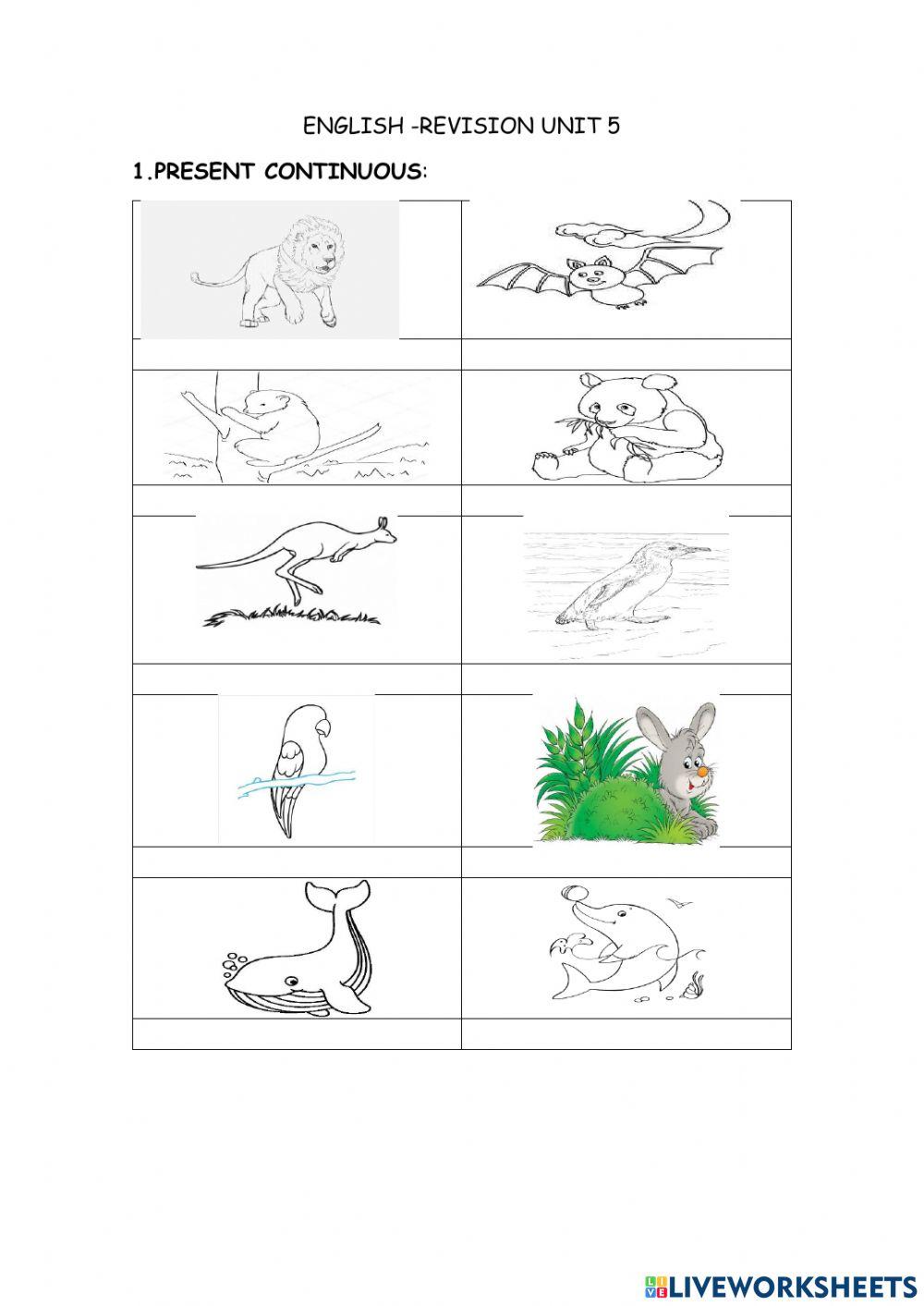 Animals online exercise for GRADE 2 | Live Worksheets