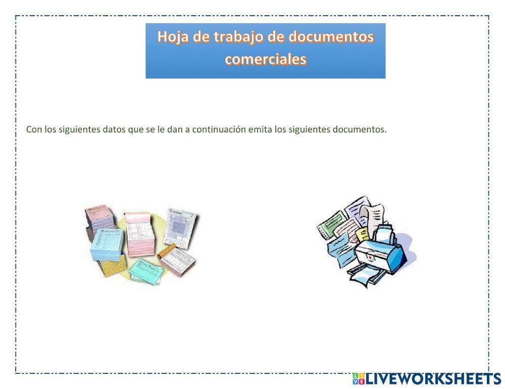 Documentos come… | Free Interactive Worksheets | 1891173